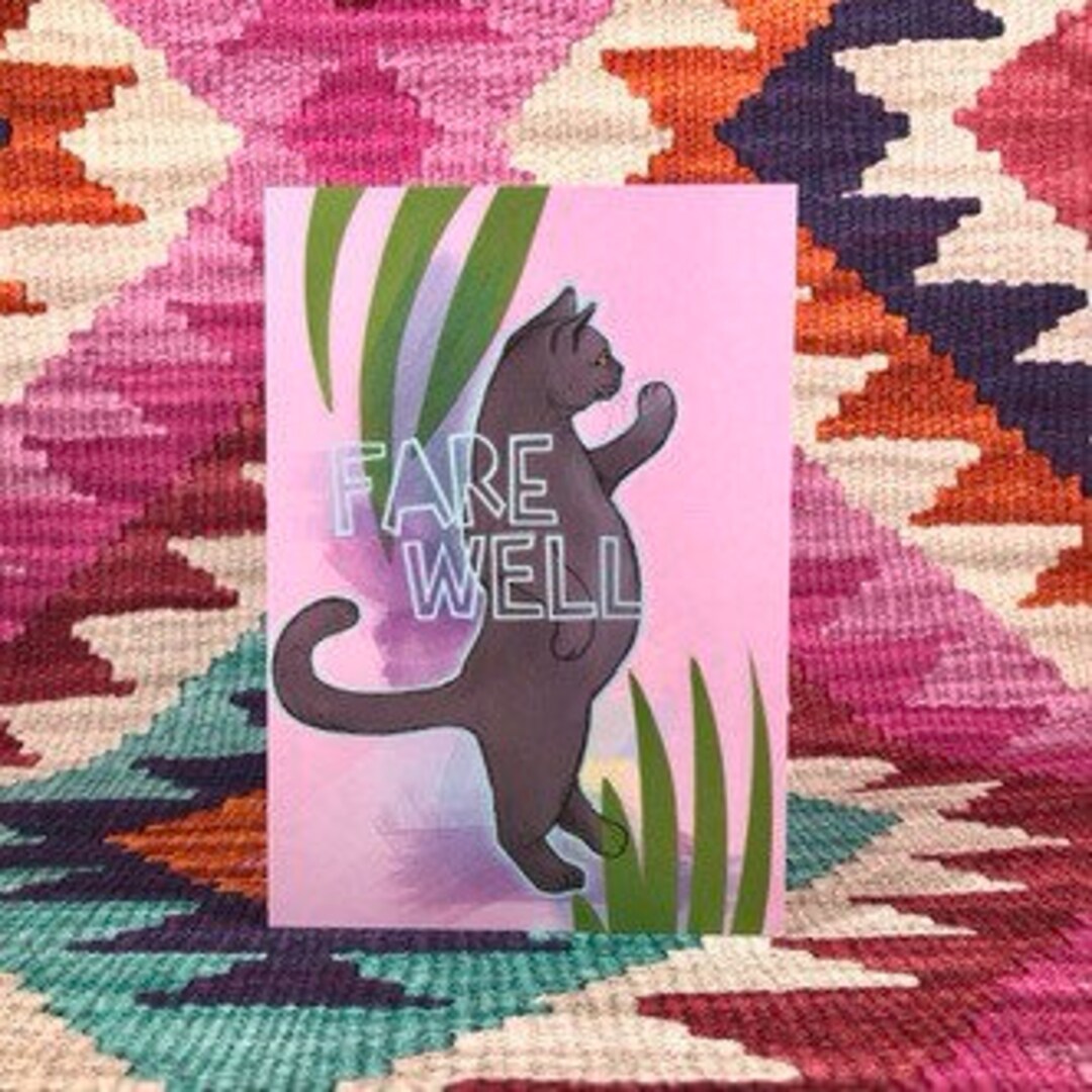 Farewell ....cats on Legs - Etsy