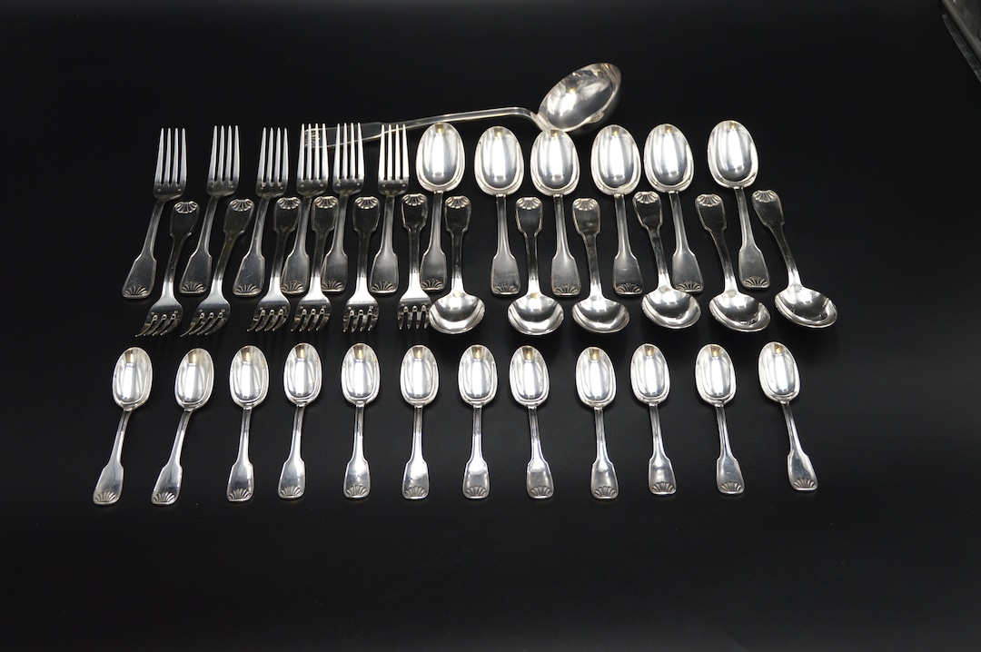 Le Couvert Francais 12 Forks 12 Spoons 12 Teaspoons 1 Ladle Fully ...