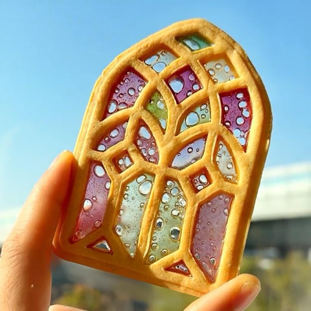Stained Glass Church Cookie Cutter, Cathedral Window Baking Mold ...