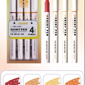 12-color Glitter Highlighters | Eye-friendly Sparkle Pens for ...