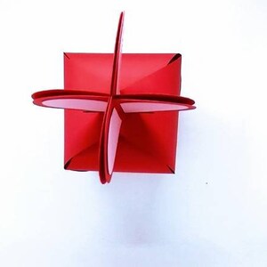 Double Heart. Heart Box Template. Heart Closure Gable Box SVG. Gift Box ...