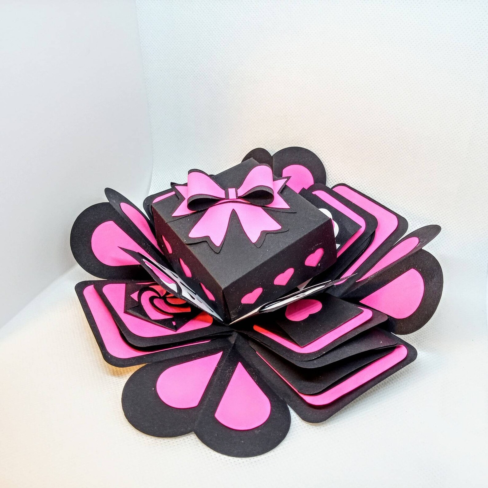 Exploding Box Svgexplosion Boxcricut Svgvalentine | Etsy