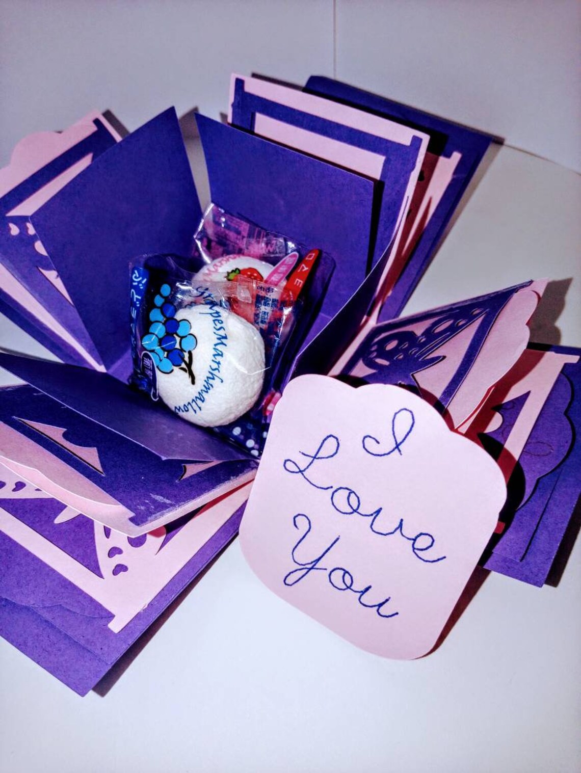 Explosion Box With Butterfly Pocket Svg - Etsy