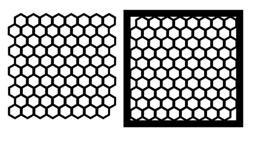 Honeycomb SVG Stencil for Cards and More - Etsy