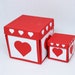 Exploding Box Svg Triple Heart Box With Three Layer Explosion and Gift ...