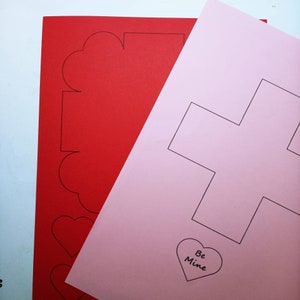 Exploding Box SVG, PDF, Heart Box, Explosion Box Pop up Card. Love ...