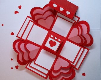 Exploding Box Svg | Etsy