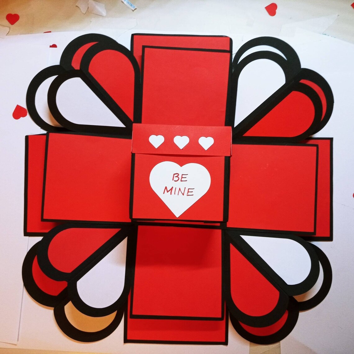 Exploding Box Svg 3 Layer Boxes With Lids and Separated Sides | Etsy