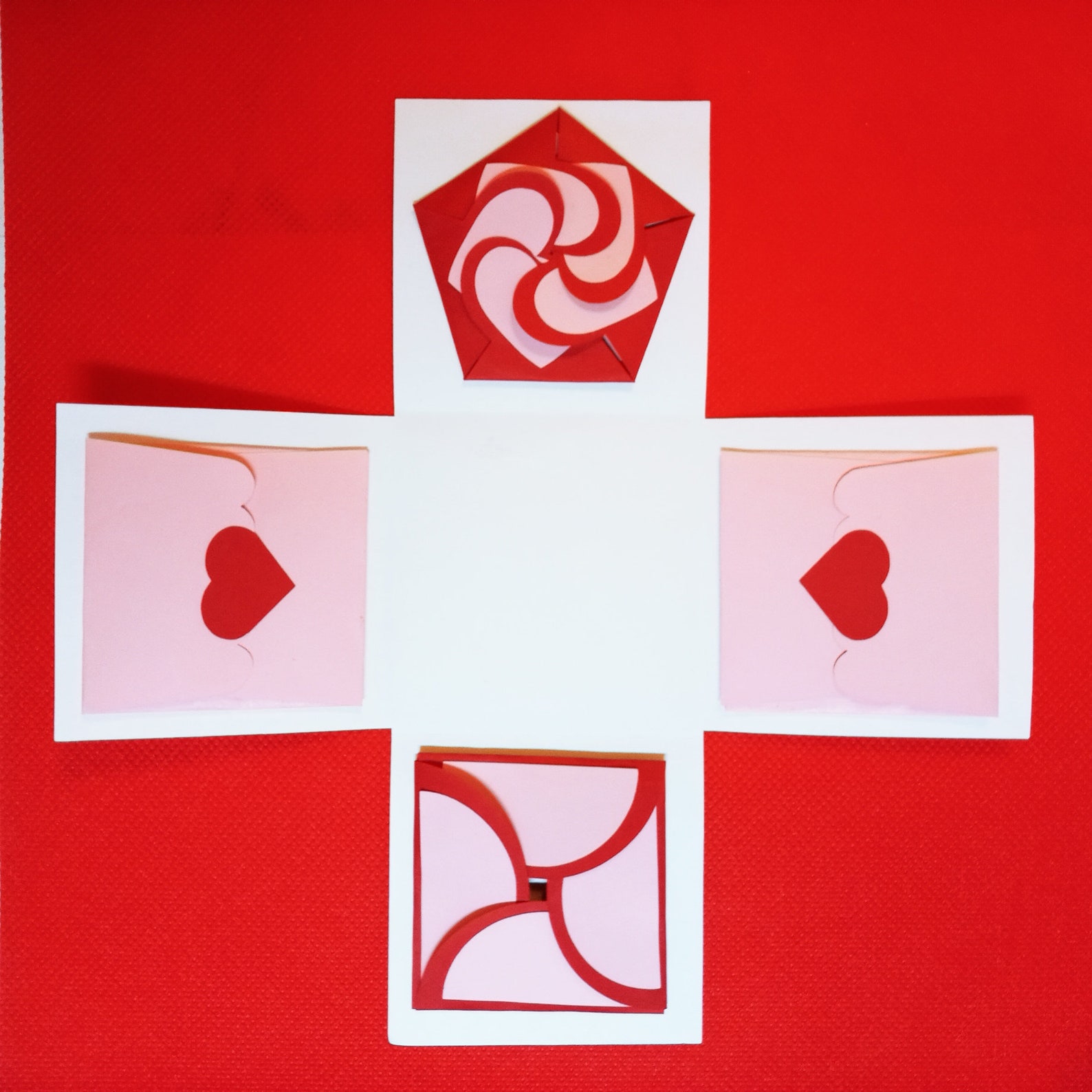 SVG Exploding Box, Explosion Heart Card,valentine's Day, Pop up Card ...