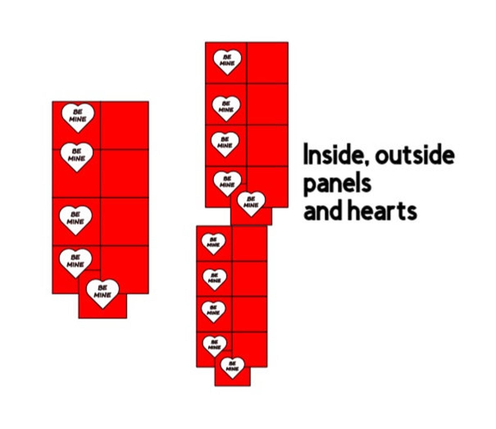 Exploding Box Svg 3 Layer Boxes With Lids and Separated Sides for ...
