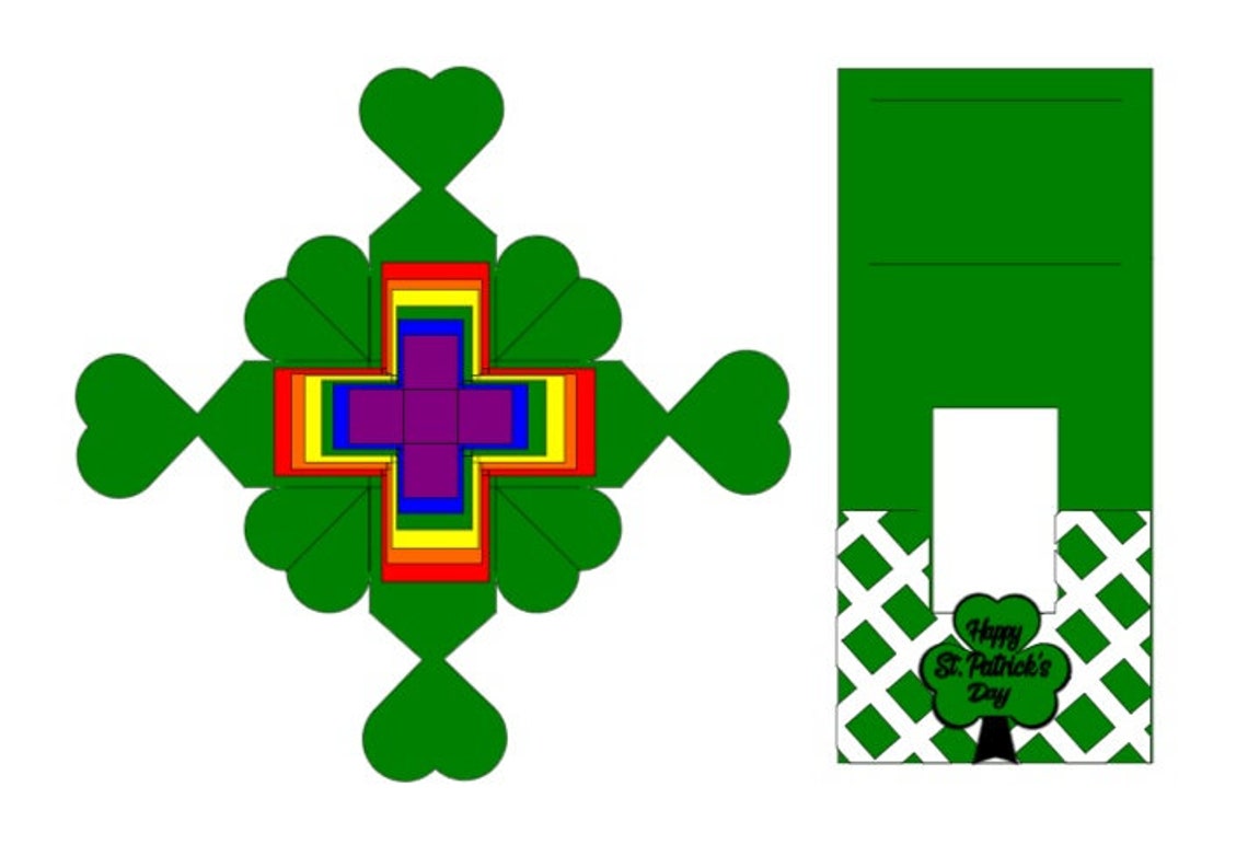 Explosion Box Svg With Rainbow Layers. Exploding Card. Cricut - Etsy Canada