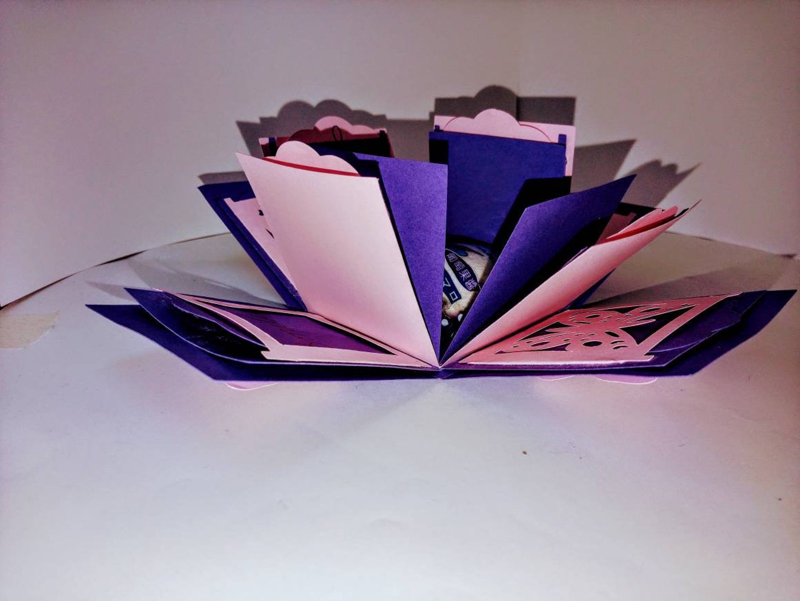 Explosion Box With Butterfly Pocket Svg - Etsy