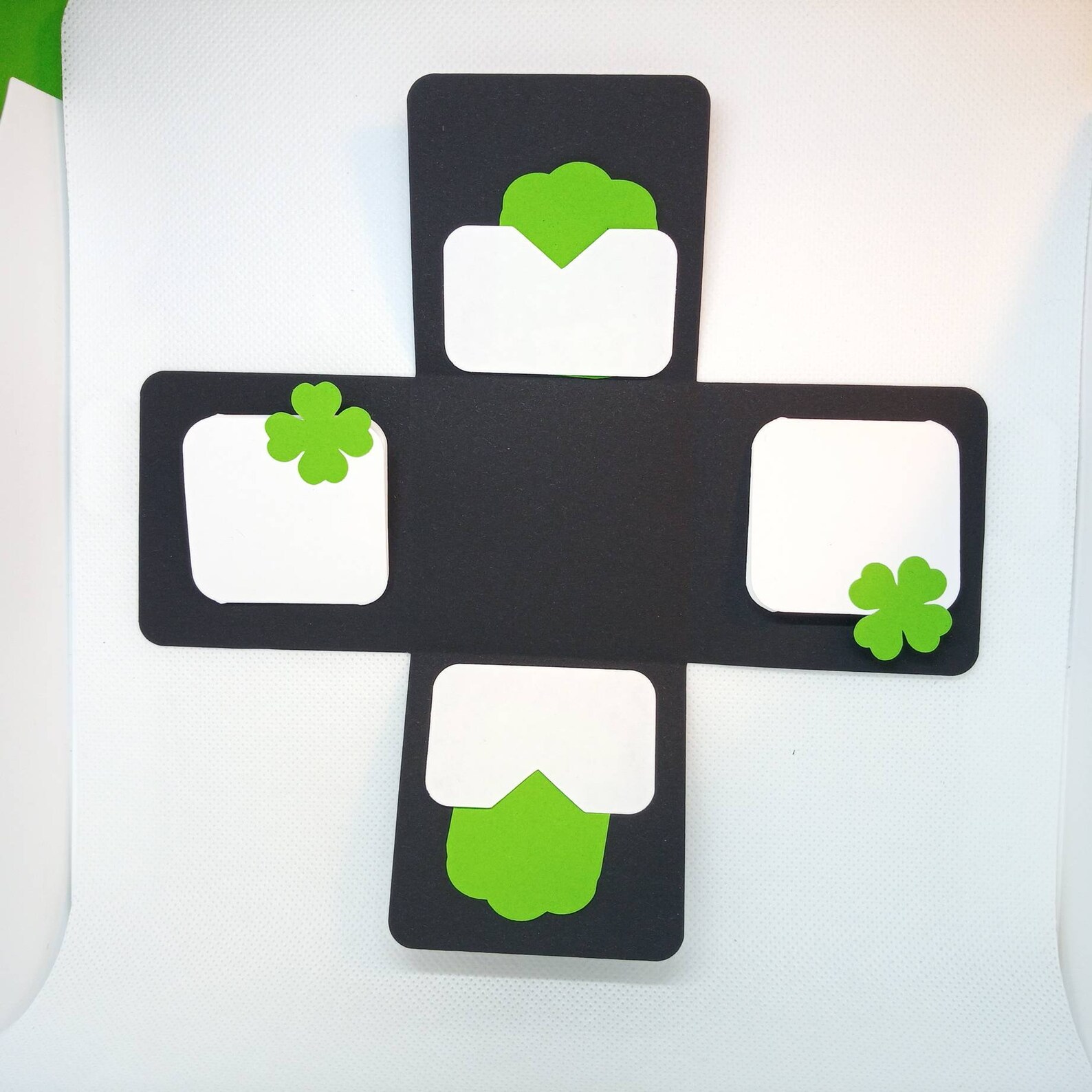 Exploding Box SVG, Shamrock Box, St. Patty's Day Gift, St. Patrick's ...
