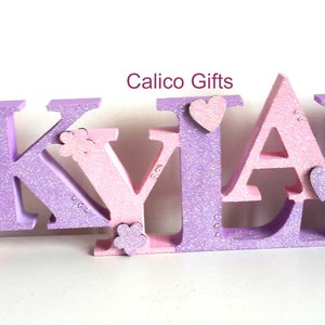 Handmade Wooden Name Freestanding Name New Baby Gift Sparky - Etsy