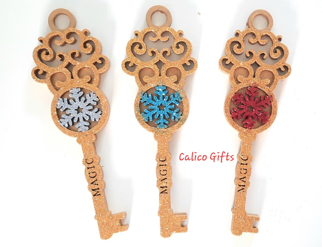 Magic Key Santa's Magic Key Christmas Key Golden Glittery Key the ...