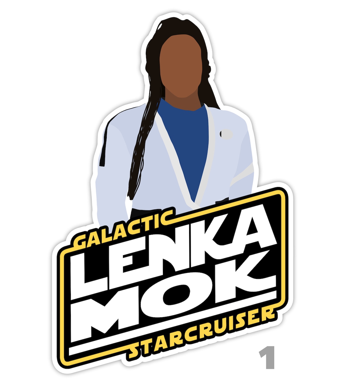 Galactic Starcruiser Lenka Sticker - Etsy