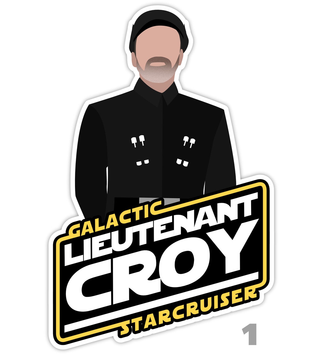 Galactic Starcruiser Croy Sticker - Etsy