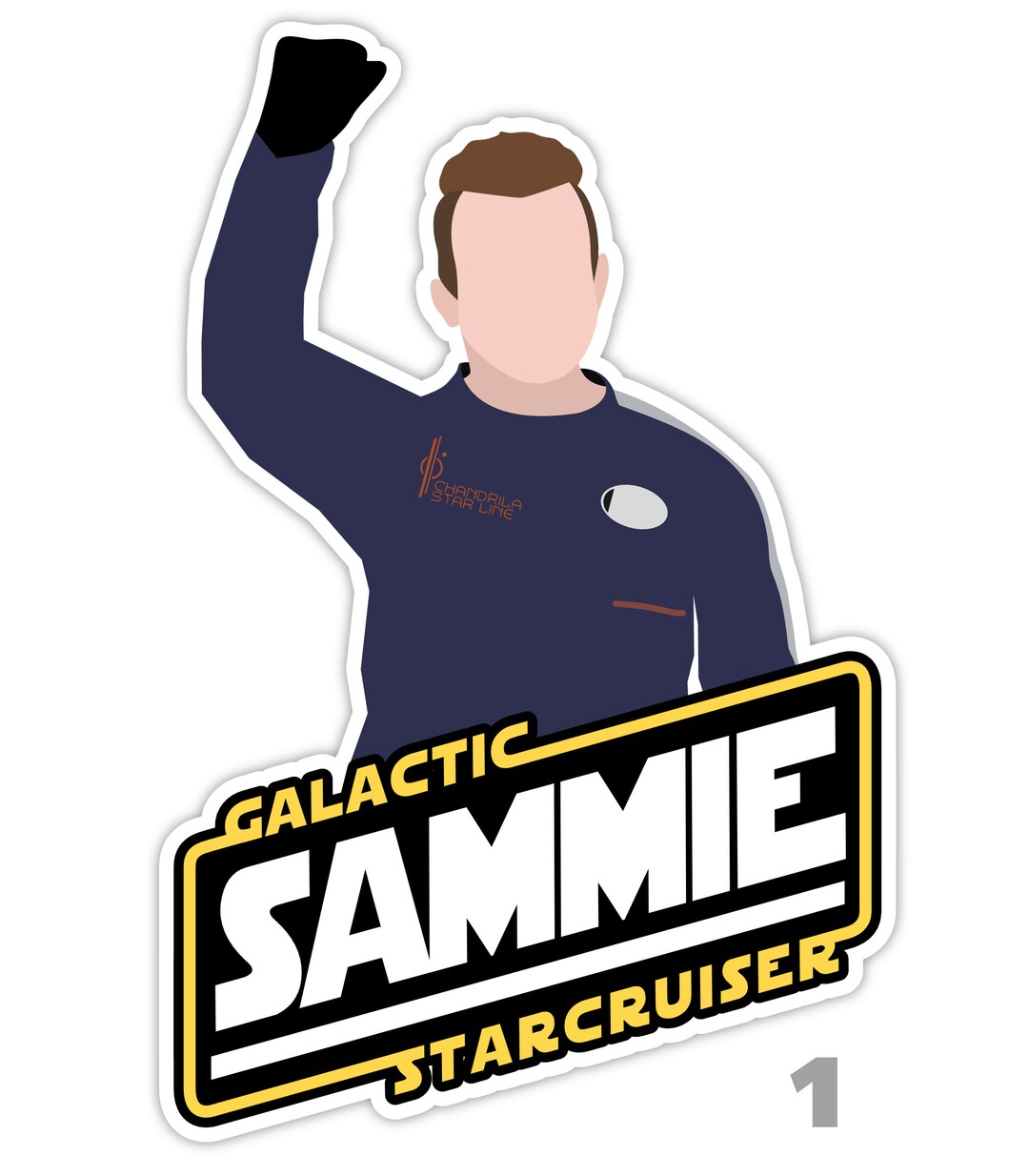 Galactic Starcruiser Sammie Sticker - Etsy