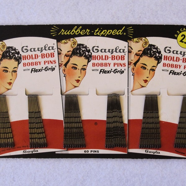 Vintage Bobby Pins - Etsy