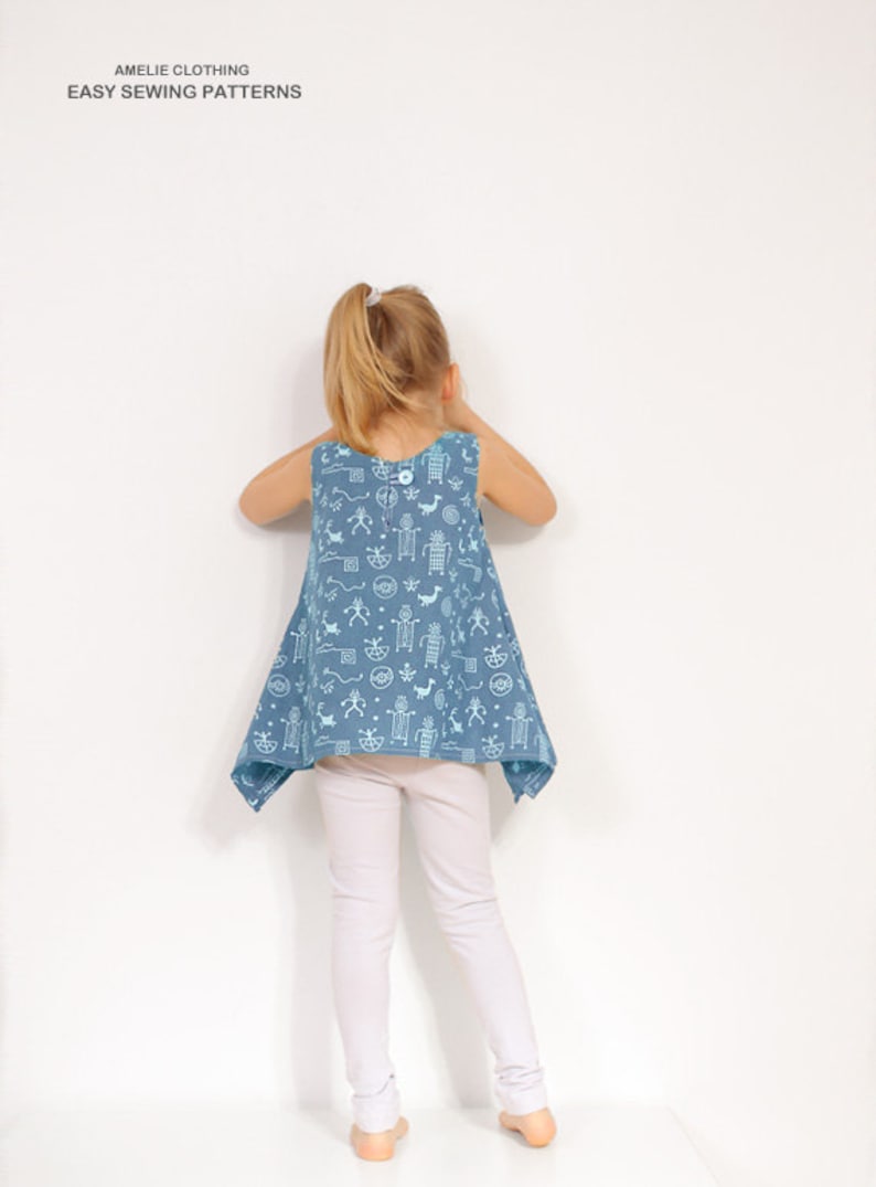 Retro SHIRT Pattern Pdf Toddler Sewing Tutorial 2 to 9 - Etsy