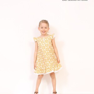 Vintage Girls A LINE DRESS Pattern - Easy Childrens Sewing Patterns ...