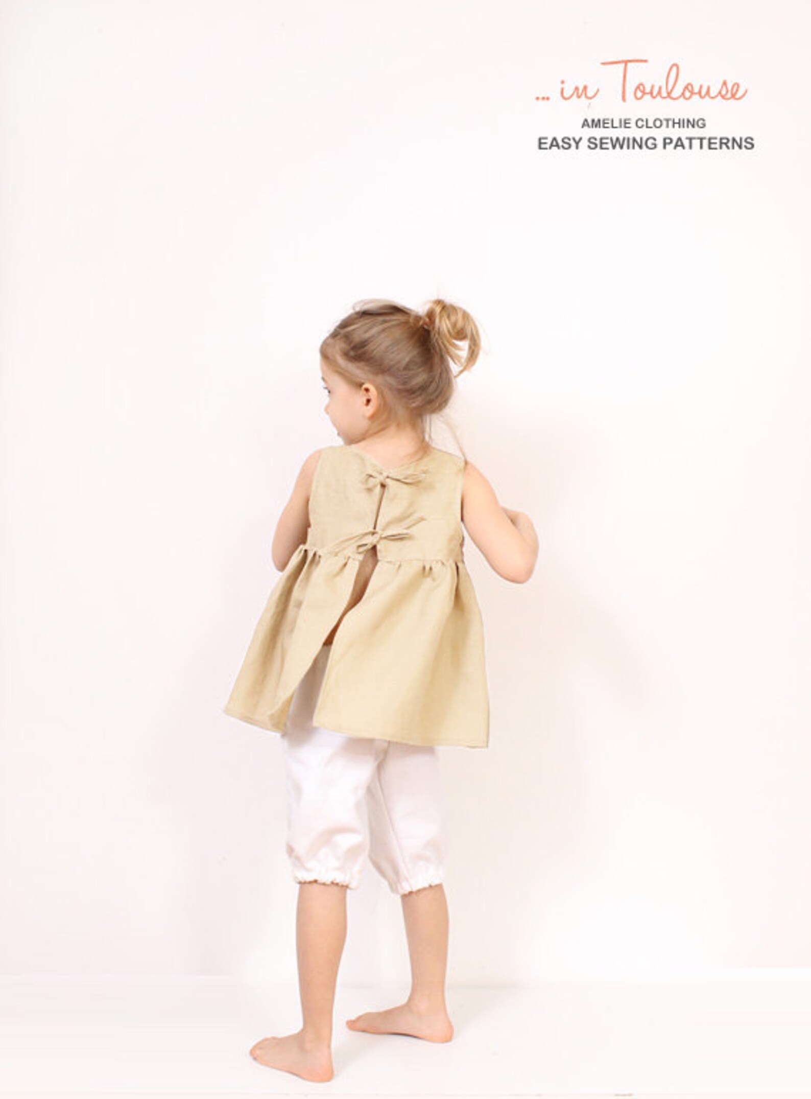 Nikka Toddler TUNIC Pattern Pdf Easy Children Sewing - Etsy