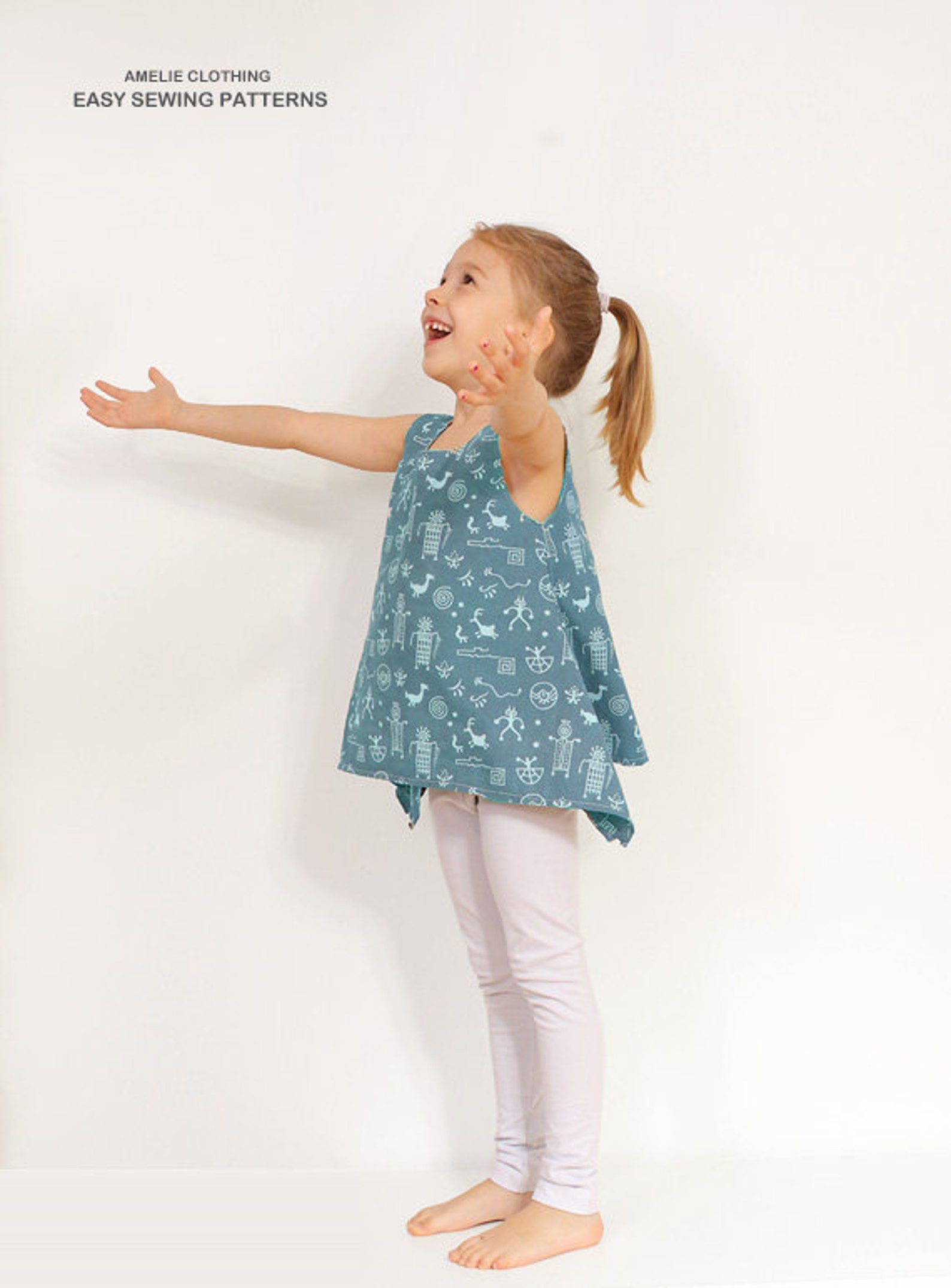 Retro SHIRT Pattern Pdf Toddler Sewing Tutorial 2 to 9 - Etsy