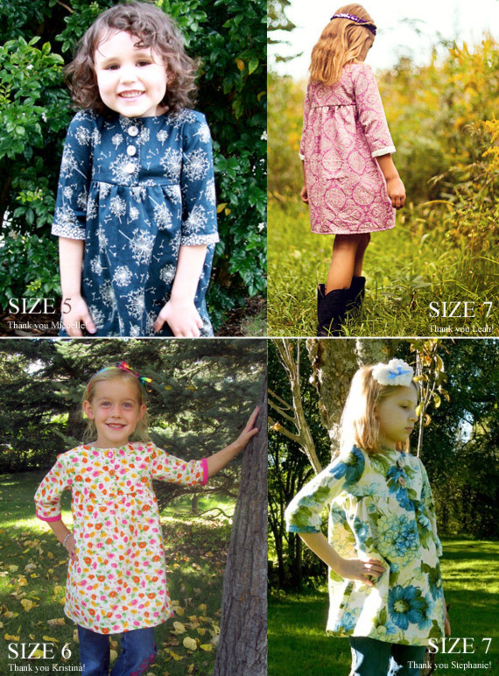 Boho toddler DRESS pattern pdf tunic dress children sewing | Etsy