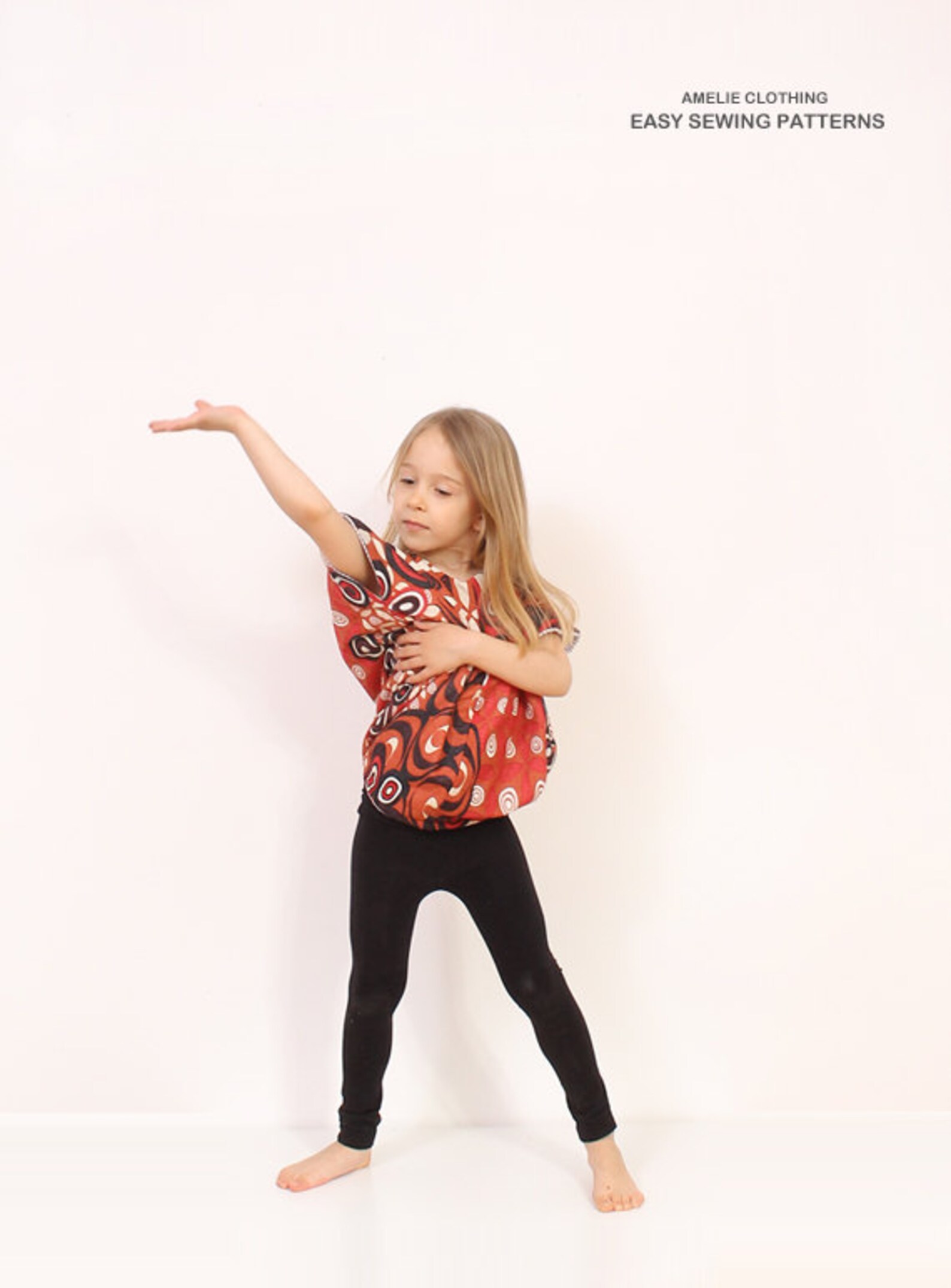 Reversible Simple TUNIC Pattern Girls Shirt Pdf Pattern - Etsy UK