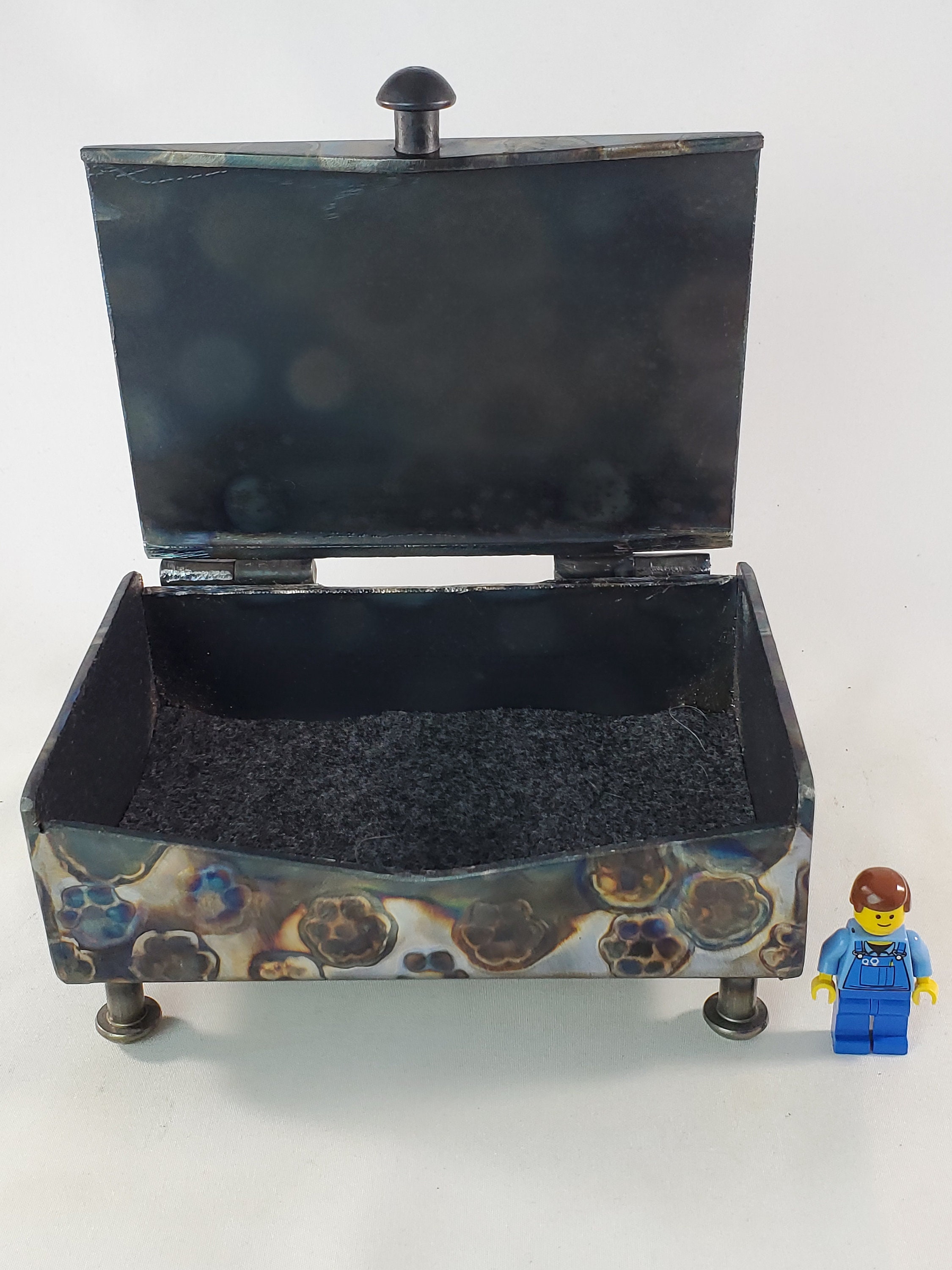 Metal Keepsake Box Gift Box Jewelry Box, 6 Wide 5 Deep - Etsy