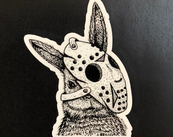 Jason Vorhees Friday the 13th Vinyl Sticker, Decal - Etsy