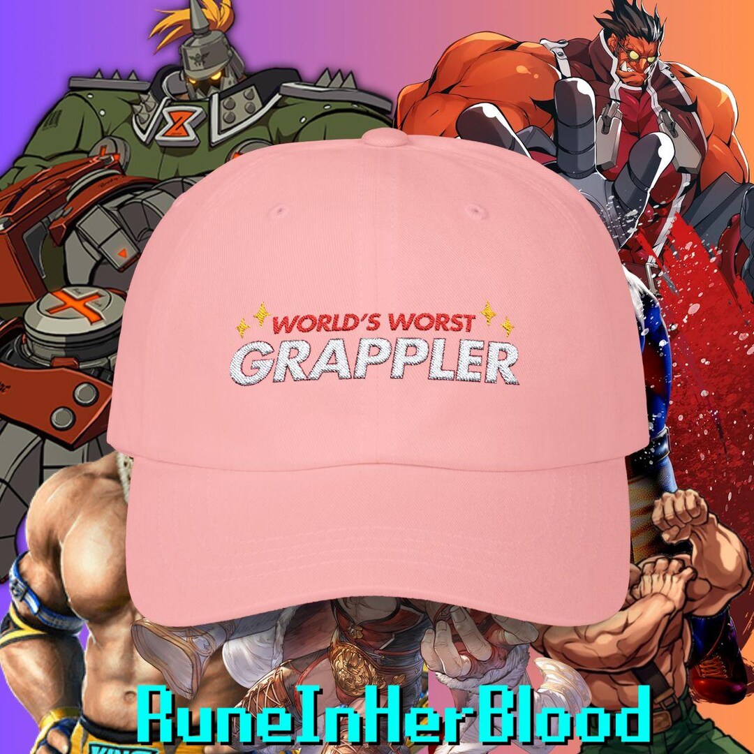 World's Worst Grappler Hat | for Fighting Game Players - Etsy