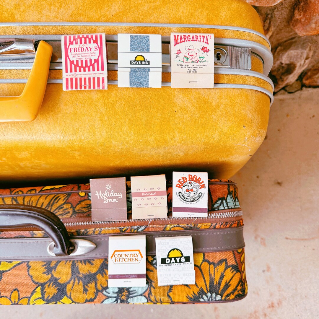 Vintage Retro Restaurant and Hotel Matchbooks set of 8 - Etsy