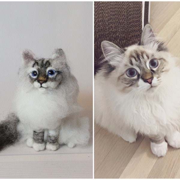 Custom Cat Sculpture - Etsy