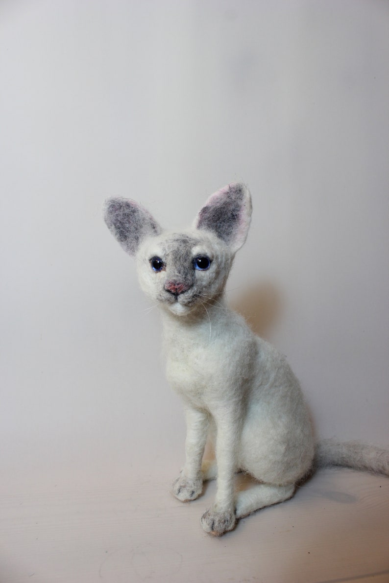 Felted Custom Cat, Custom Pet Portrait Sculpture, Replica, All Cats ...