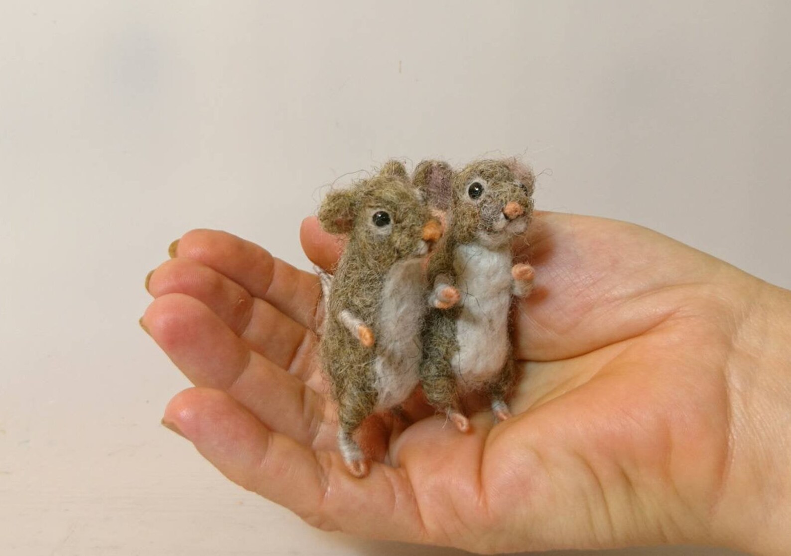 Needle Felted Mouse Miniature Soft Sculpture - Etsy