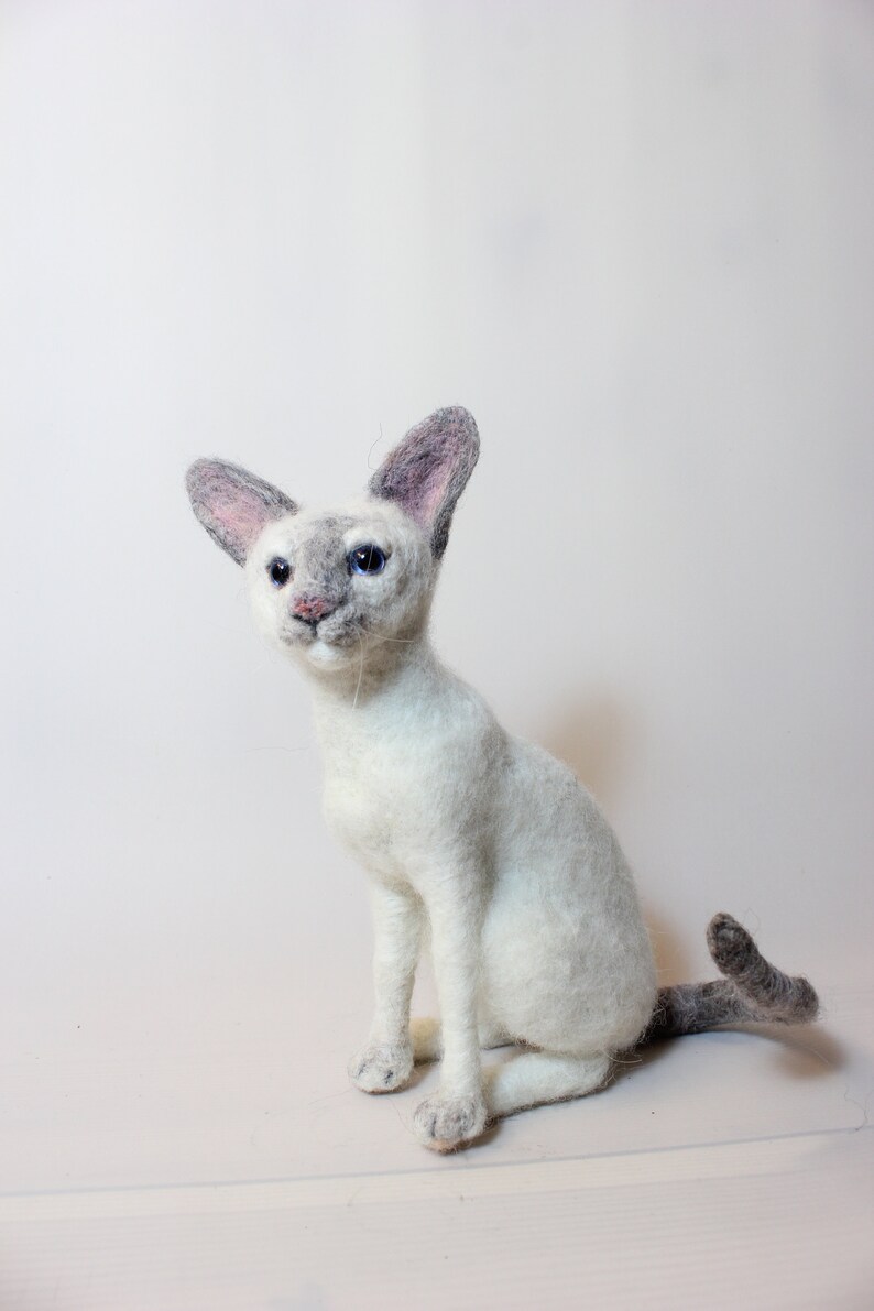 Felted Custom Cat, Custom Pet Portrait Sculpture, Replica, All Cats ...