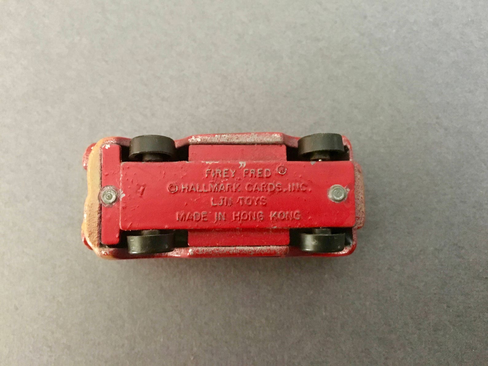 Vintage Hallmark Fiery Fred Fire Truck/ Die Cast Hallmark Road | Etsy