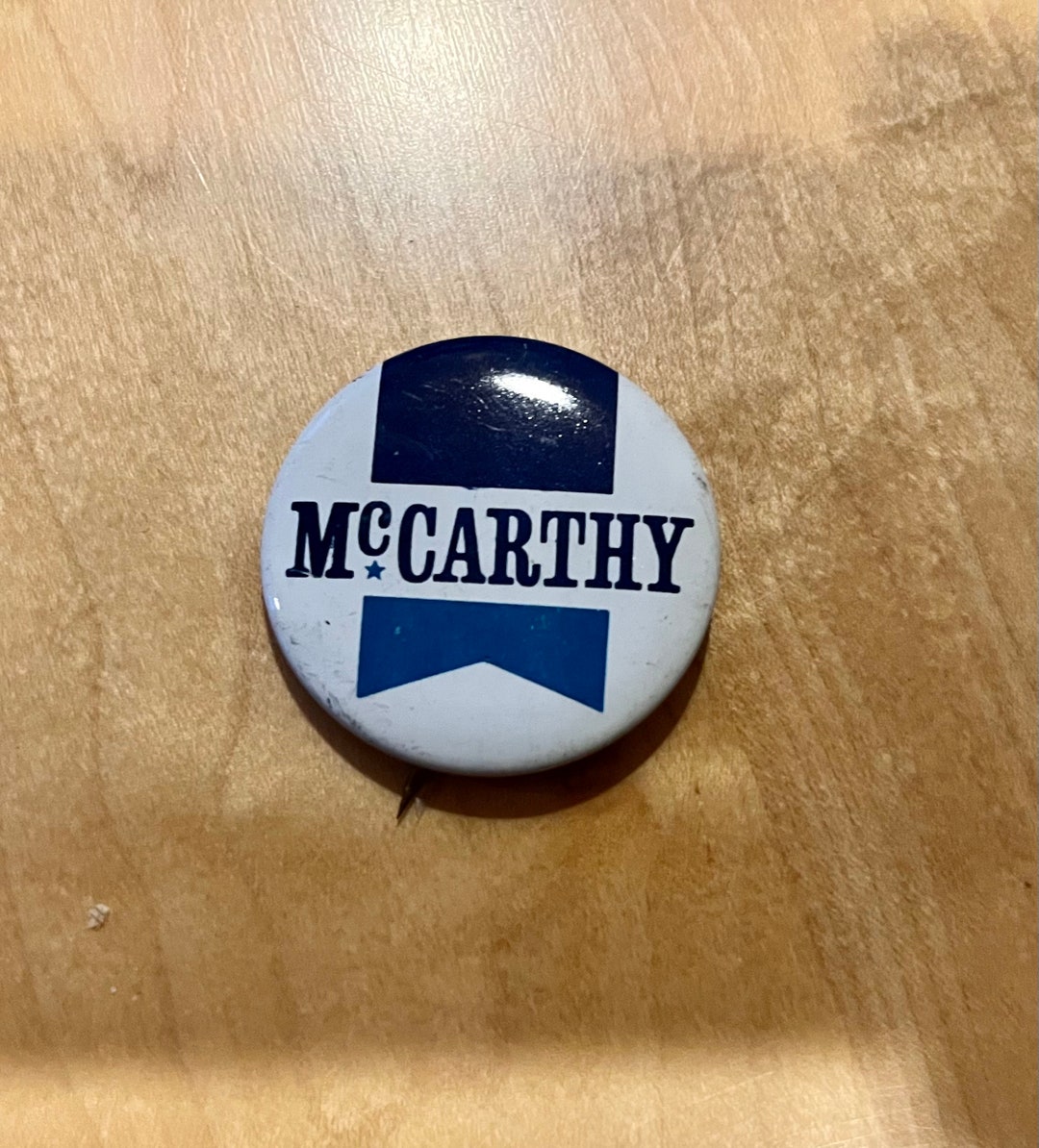 Vintage 1968 Mccarthy Campaign Button/ "mccarthy"/ 1968 Democratic ...