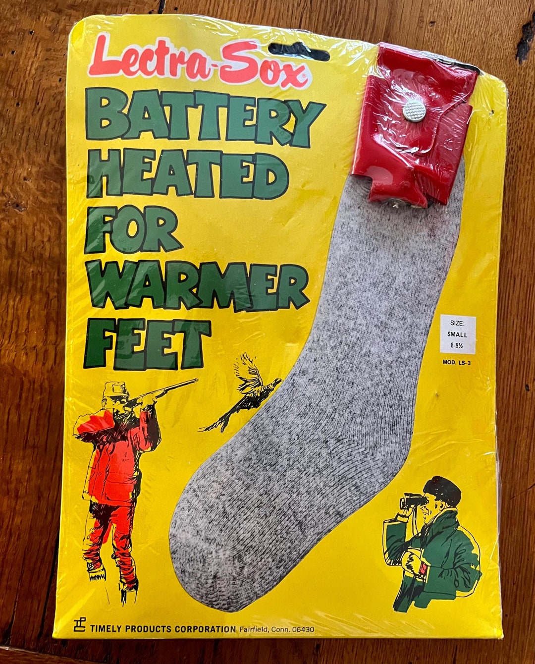Vintage Lectra-sox/ Size Small 8-9.5/ Battery Heated for Warmer Feet ...