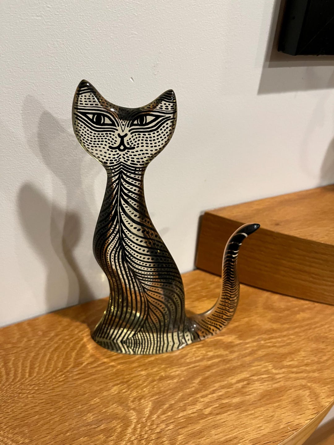 Vintage Abraham Palatnik Lucite Cat/ 8" Tall Lucite Cat/ Abraham ...