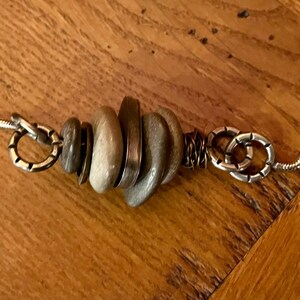 Vintage Terri Logan Necklace/ Over the Head Long Necklace/ Terri Logan ...