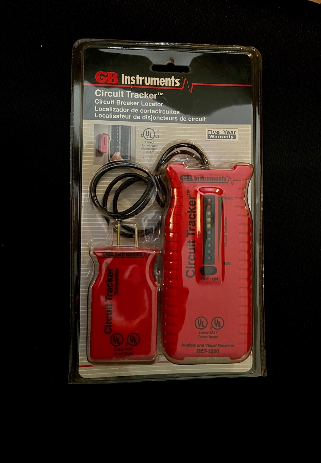 GB Instruments Electric Circuit Tracker/ Audible and Visual Receiver ...