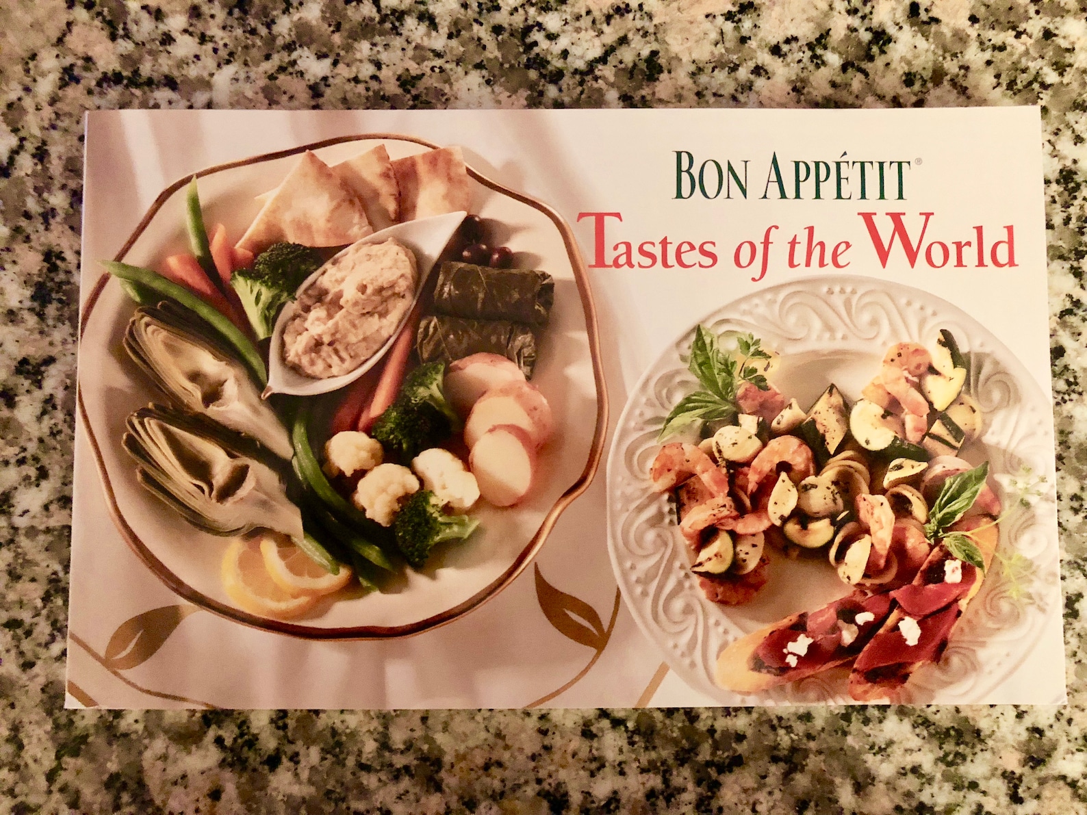 Vintage Cookbook: Bon Appetit Tastes of the World/ 1996 Conde - Etsy