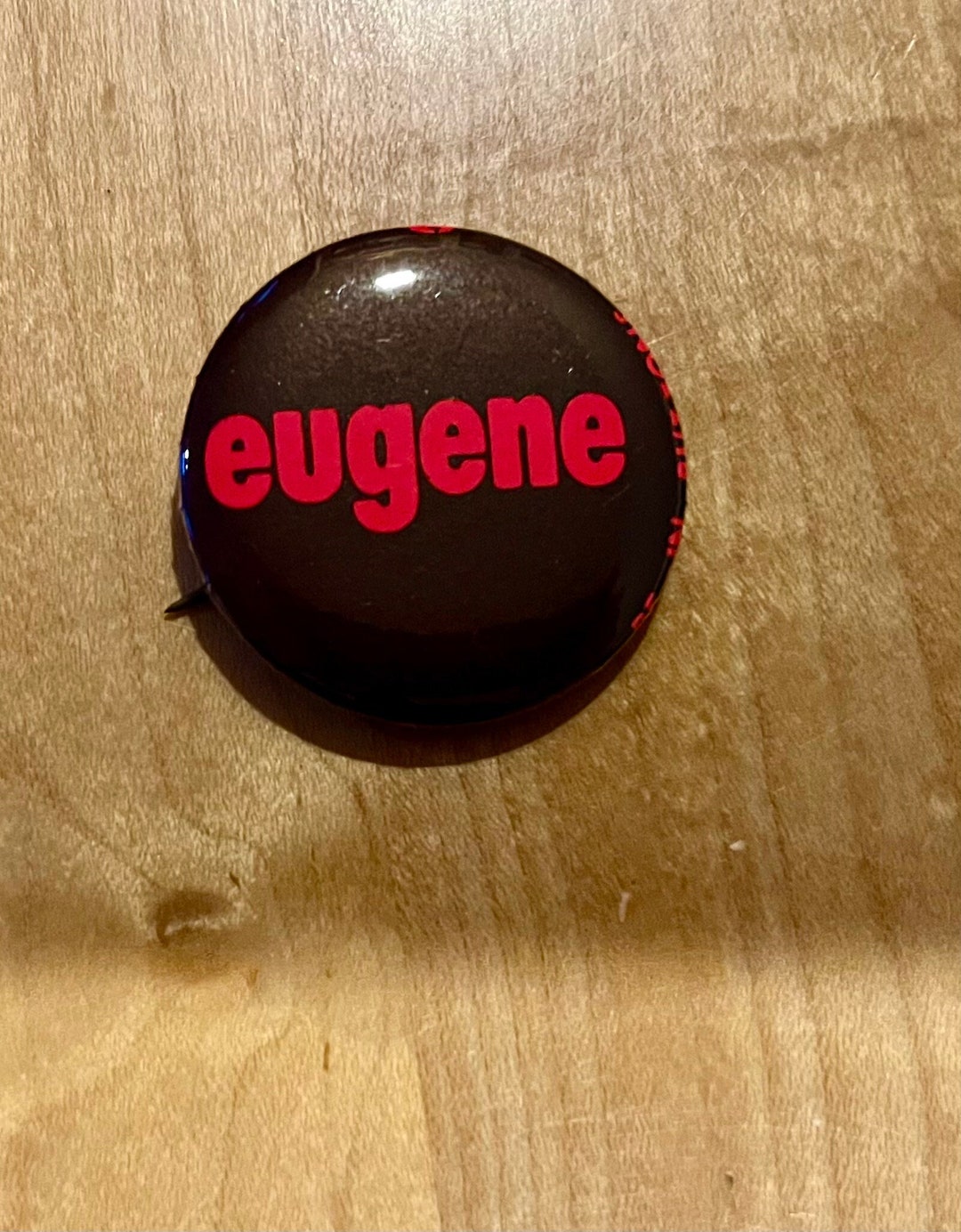 Vintage 1968 Mccarthy Campaign Button/ "eugene"/ 1968 Democratic ...
