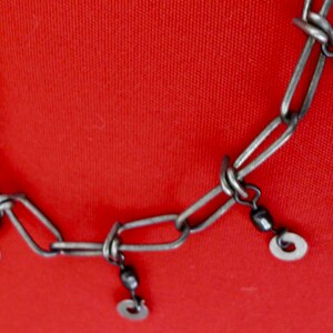 Vintage Hardware Necklace / Industrial Hardware Necklace / Hardware ...