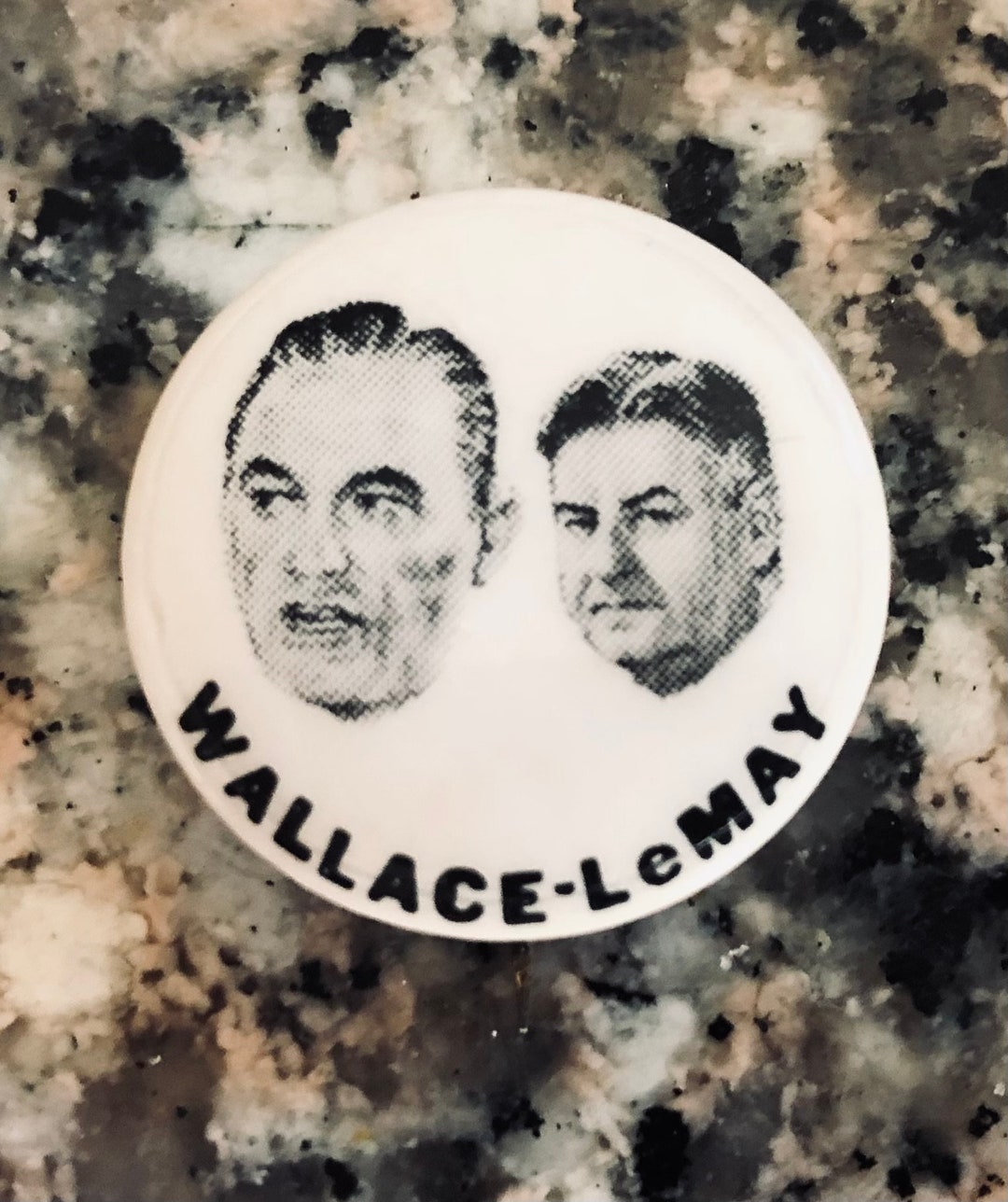 Vintage George Wallace Button/ Wallace 1968/ "wallace-lemay"/ 1968 ...