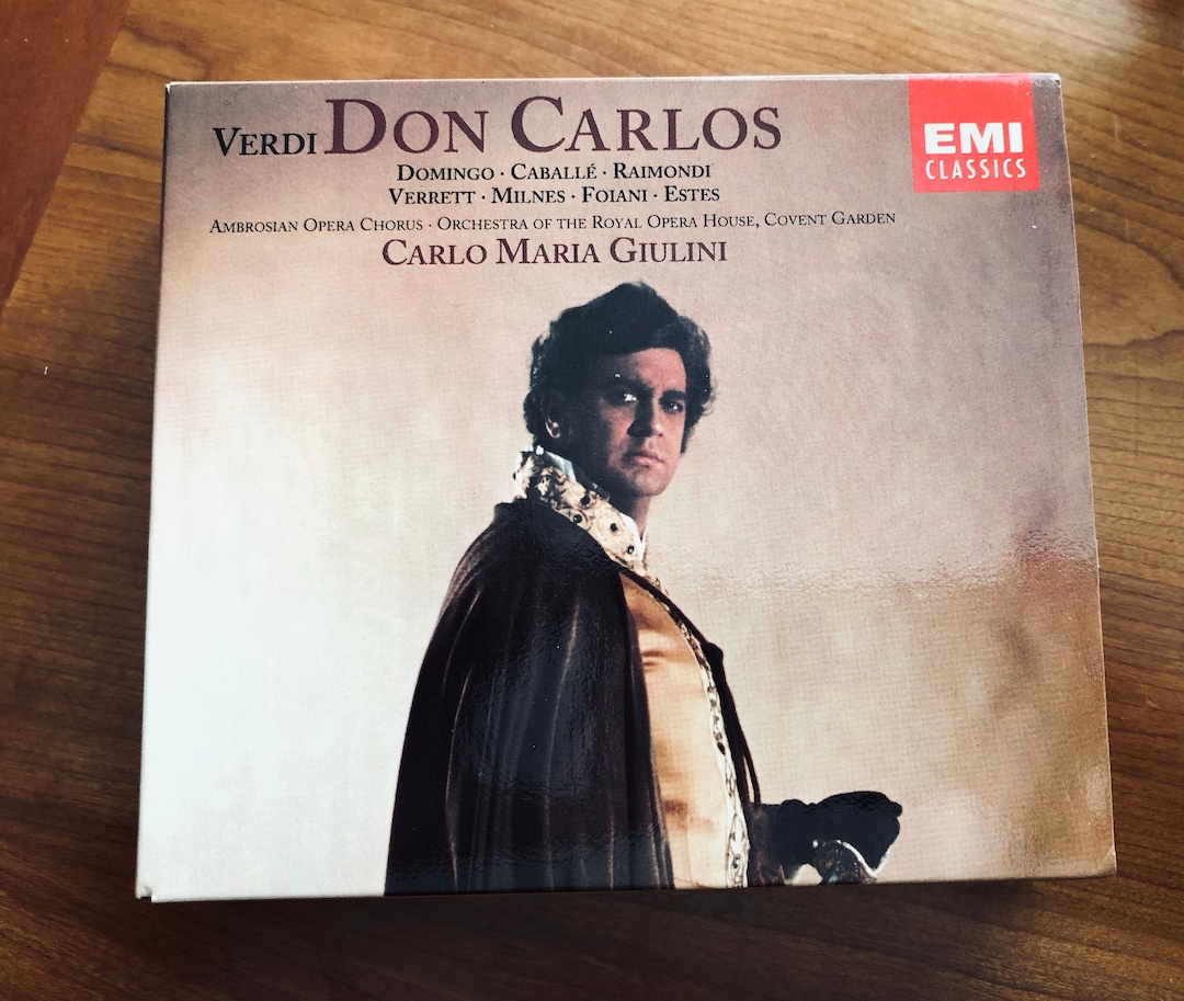 Opera-verdi: Don Carlos/ Domingo, Caballe, Verrett & Milnes / Conductor ...