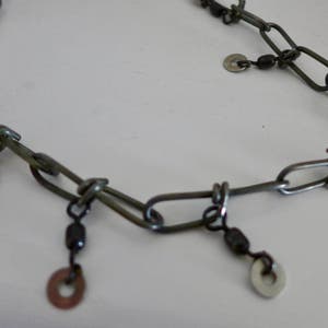 Vintage Hardware Necklace / Industrial Hardware Necklace / Hardware ...