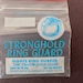 Stronghold Ring Guards/ giants Size Yellow Gold Filled/ Vintage 1970s ...